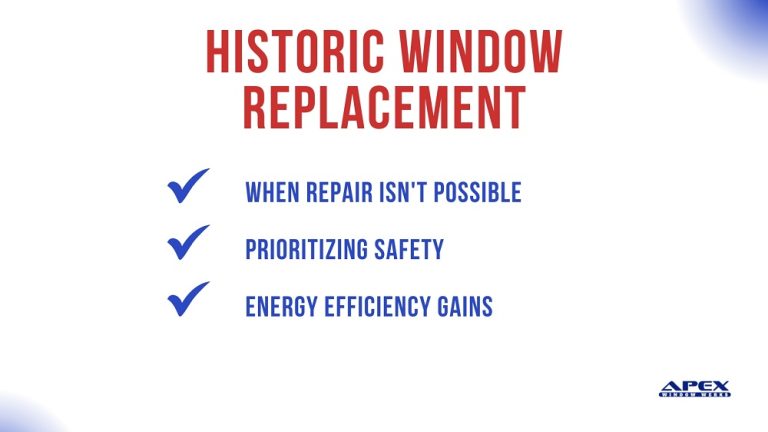 Replacing Historic Windows | Apex Window Werks